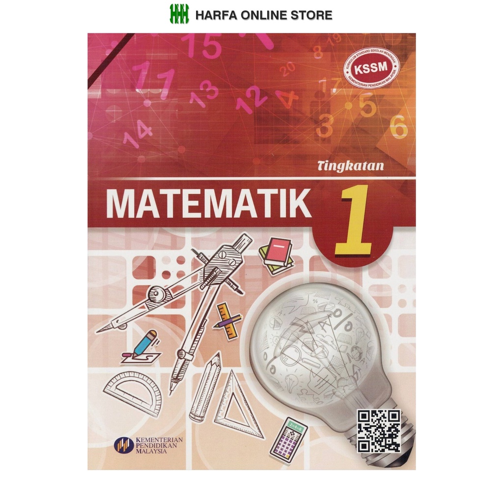 Buku Teks Matematik Tingkatan 1 KSSM ( TB FORM 1 ) | Shopee Malaysia