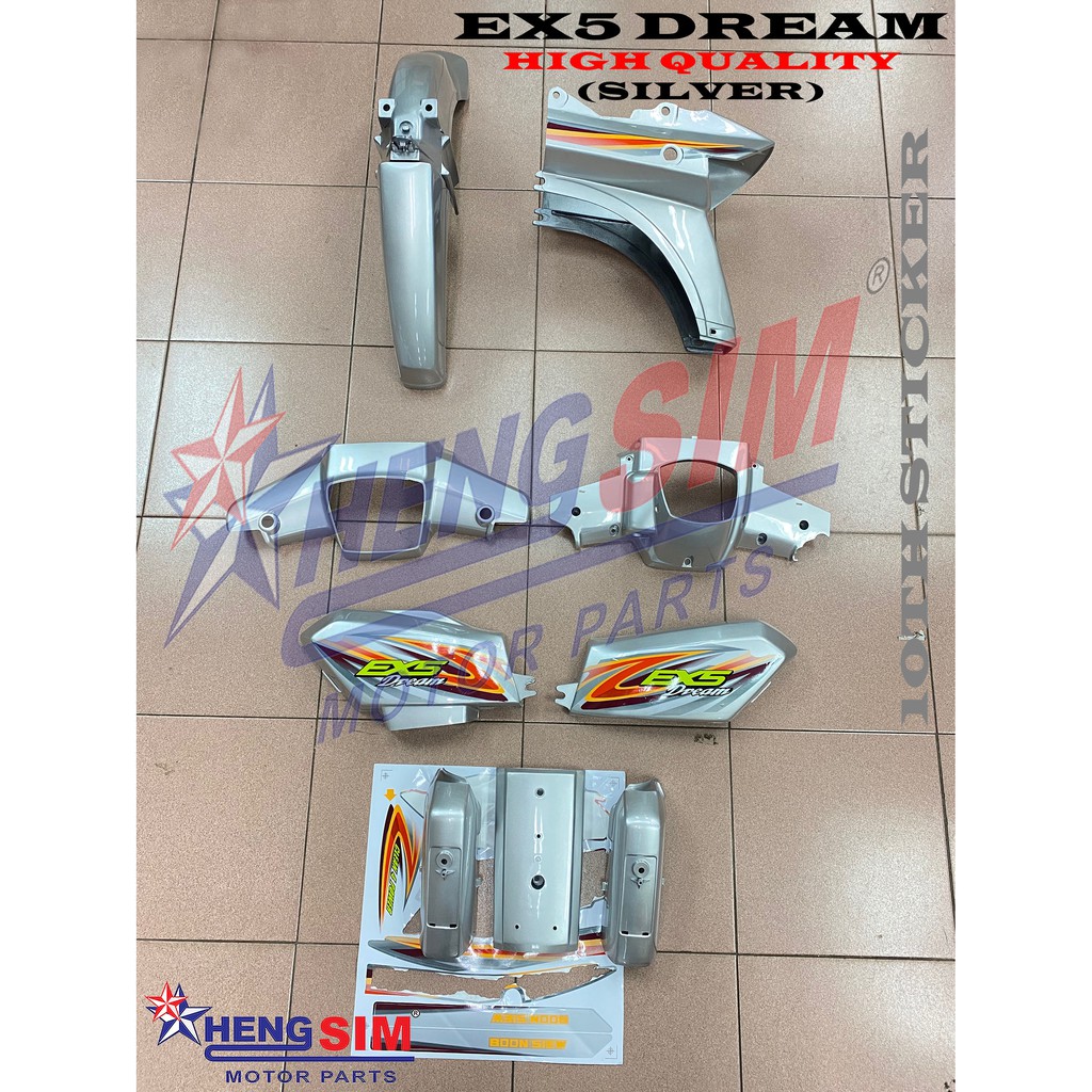 EX5 DREAM COVER SET (SILVER, BLACK, NEW BLUE, GREEN, BLUE, MAROON, RED ...