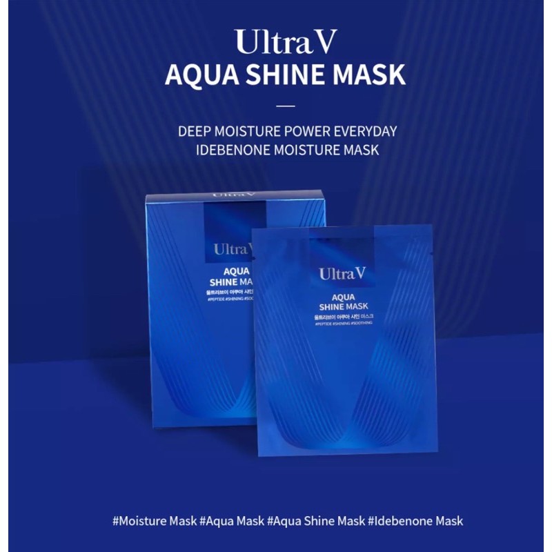 Ultra V EGF Hyaluronic Mask Korea 25ml X10ea | Shopee Malaysia