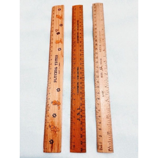 (Stock Clearance) Wooden Long Ruler 30cm | Shopee Malaysia