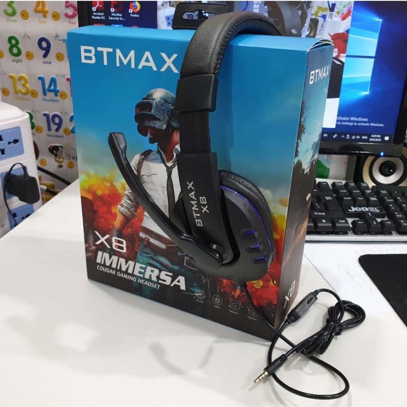 Voice Game X8 / BT5 / BT6 Advanced Gaming Mobile Headset With Microphone | Shopee Malaysia