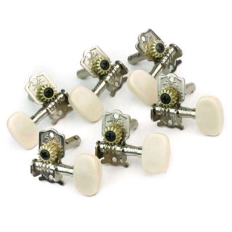 Gitar Kapok-type Chrome Open Gear Acoustic Guitar Tuning Peg Guitar ...
