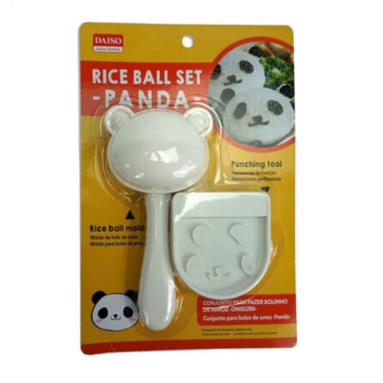 Rice Ball Maker Set - Panda | Shopee Malaysia