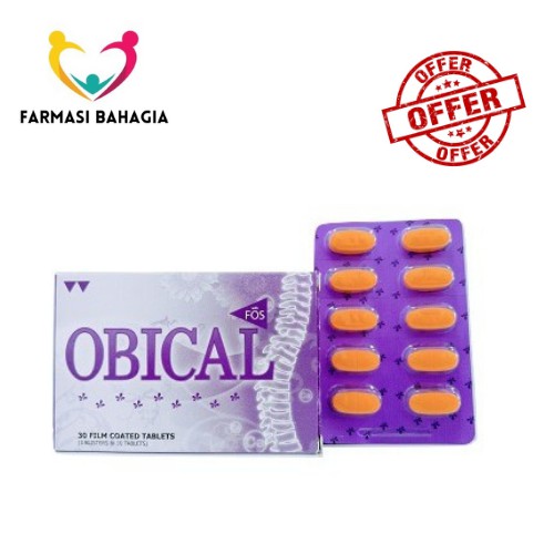OBICAL CALCIUM TABLETS 10'S (WITHOUT BOX) | Shopee Malaysia