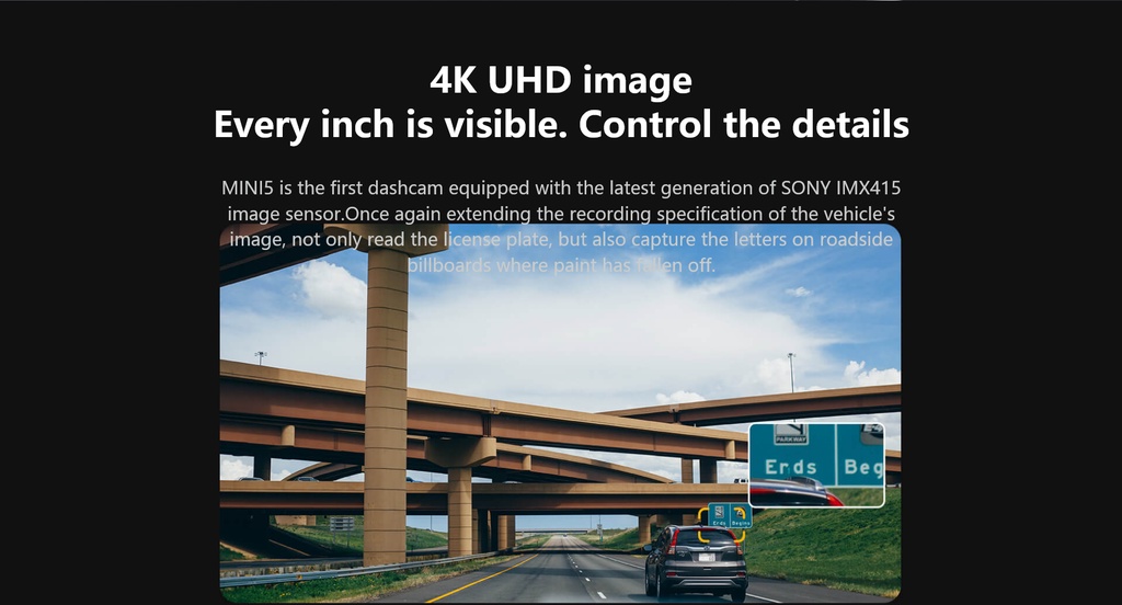 DDPAI Mini 5 Dash Cam | UHD 2160P 4K | 140° Wide Angle | 24 Hours ...