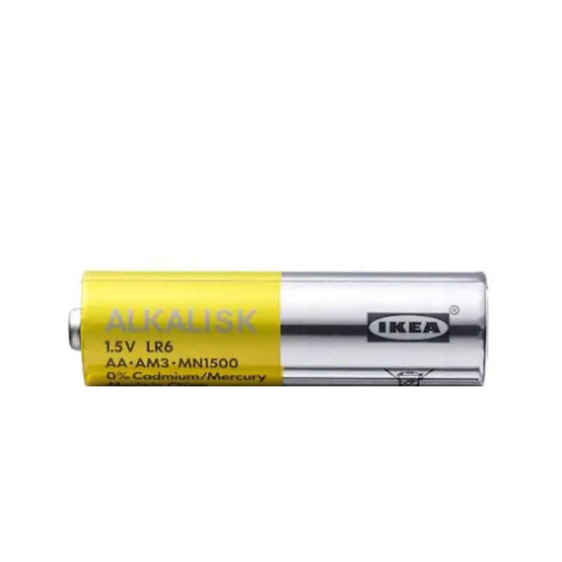 [READY STOCK] IKEA Battery alkaline, AA / AAA 1.5v ALKALISK (Loose ...