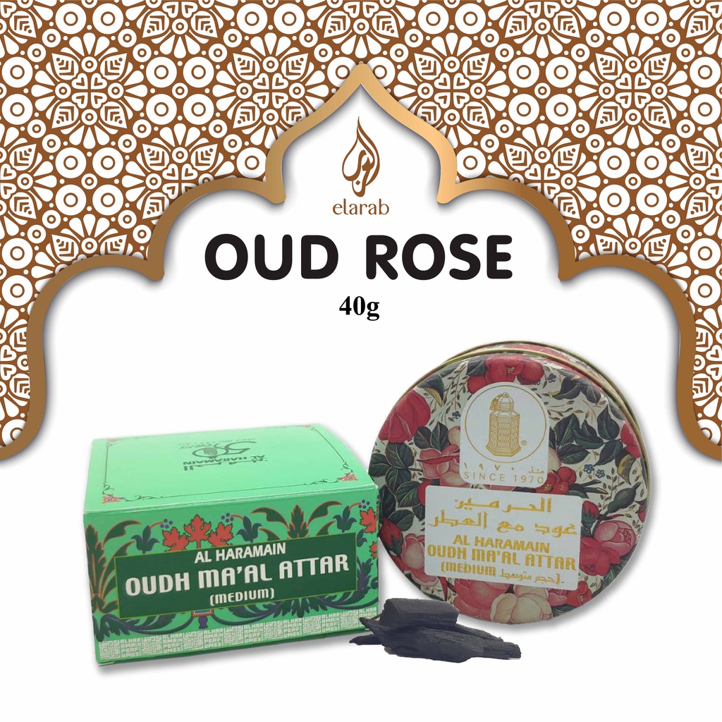 BUKHOOR OUD MA ATTAR (ROSE) 40GRAM (AROMATHERAPY) | Shopee Malaysia