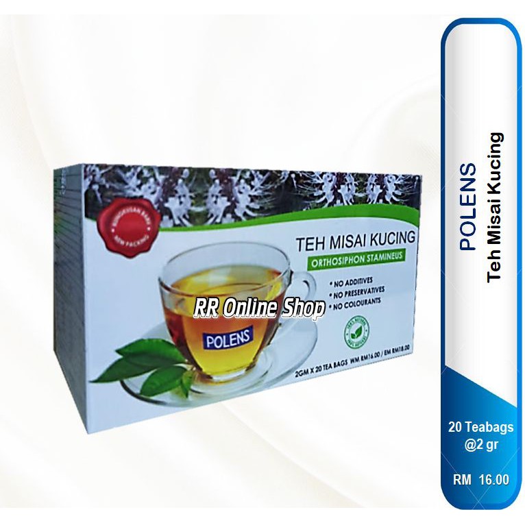 Polens Teh Misai Kucing (2gm x 20 Teabags) | Shopee Malaysia