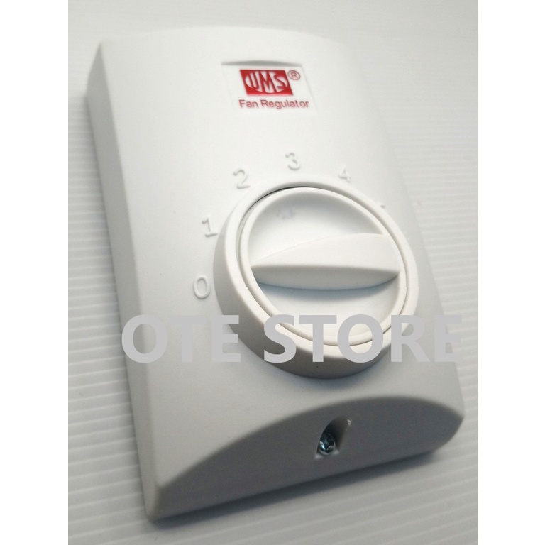 UMS CEILING FAN REGULATOR (WHITE) | Shopee Malaysia