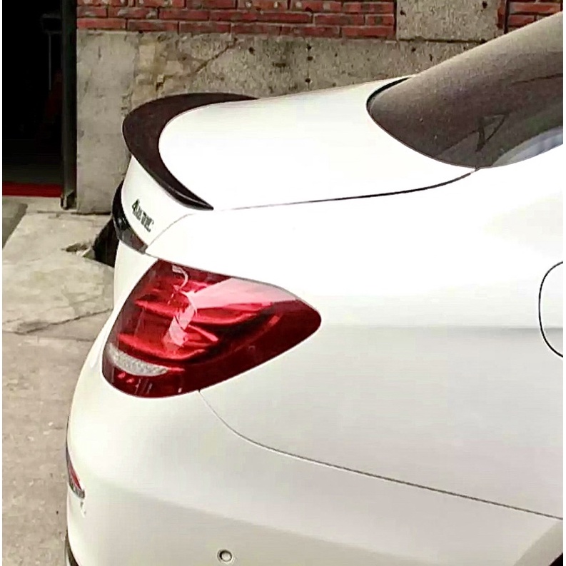 Mercedes W213 E Class Spoiler 2016-2019 E200 E250 E300 With Piano Black ...