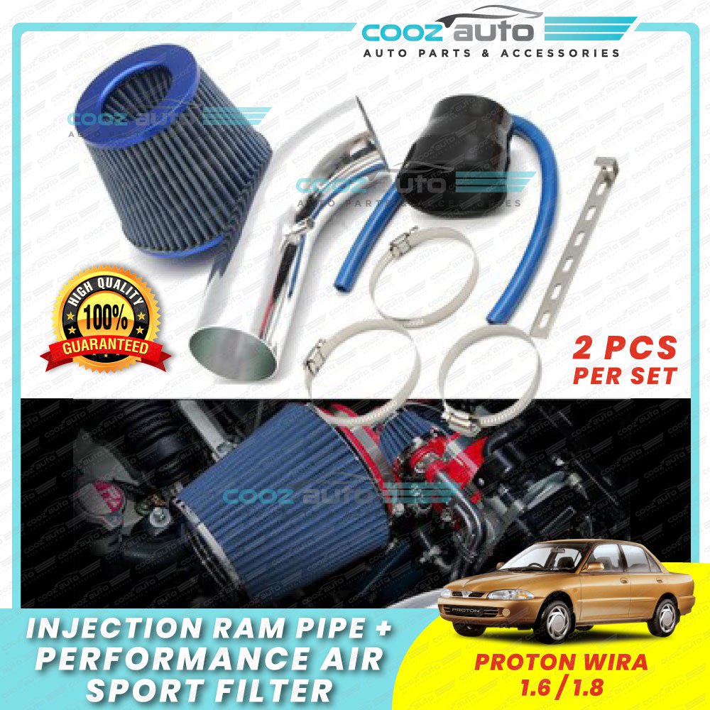 Proton Wira 1.6 1.8 Fuel Injection Intake Open Pod Pipe Ram Pipe with ...