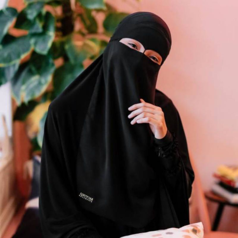 Niqab Veil Eagle Nose String Niqob | Shopee Malaysia
