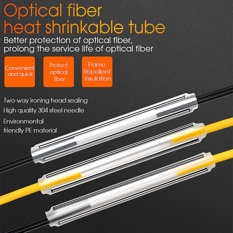 Fiber Optic Protection Sleeves double needle Reinforced fiber heat ...