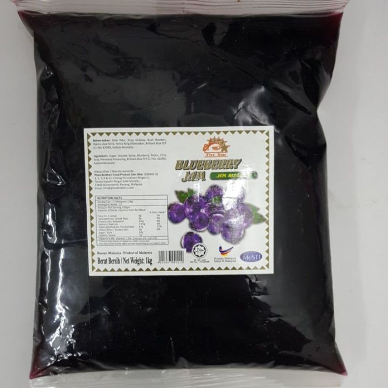 blueberry jam 1kg / blueberry jam 1kg | Shopee Malaysia