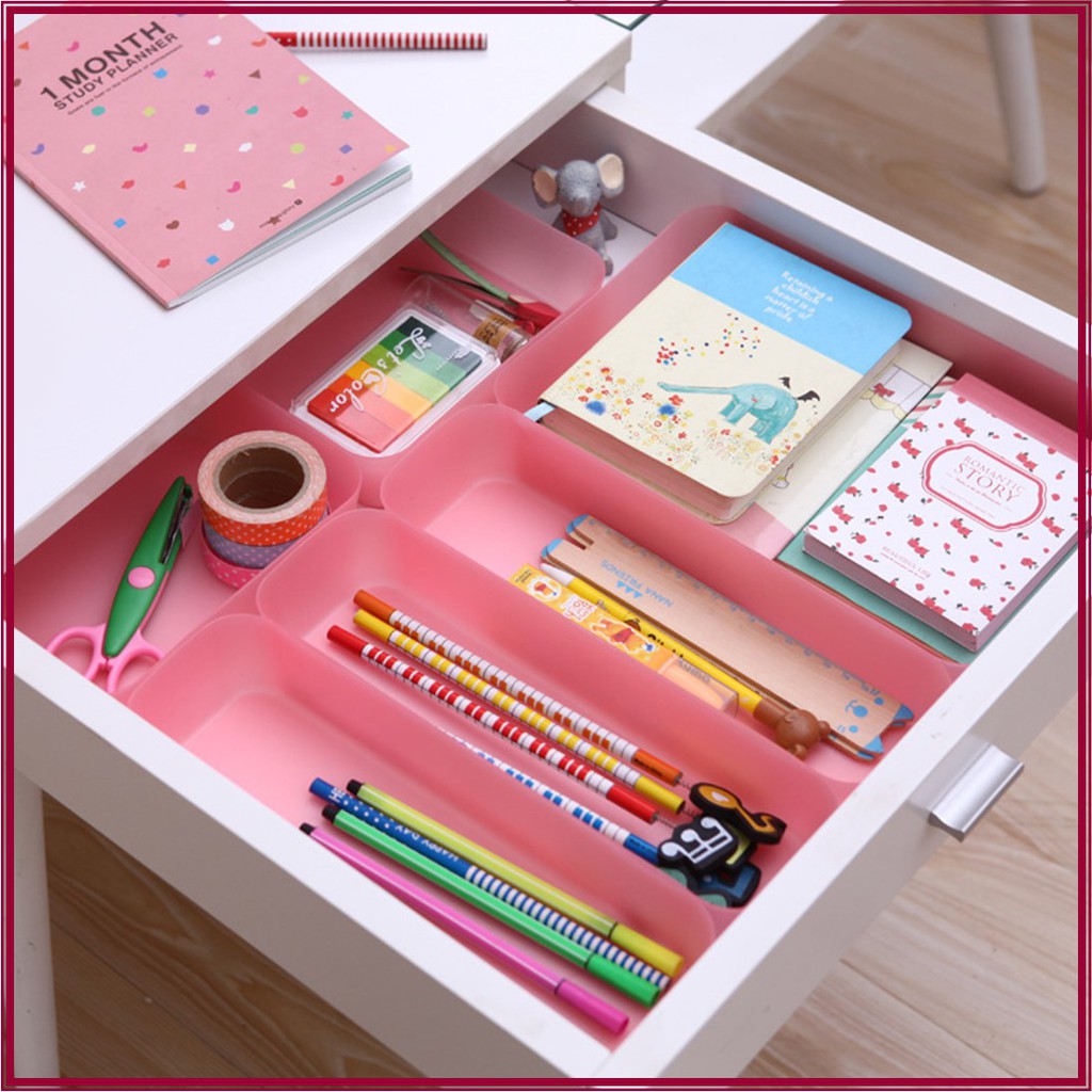 1 pc Stylish Design Desktop Stationery Organizer / Drawer Partition ...