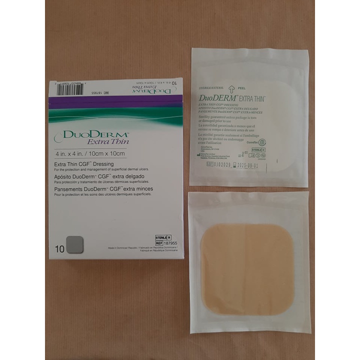 New Duoderm Wound Dressing Kit 🔥 Nasogastric Tube Tena Wet wipes Gloves ...