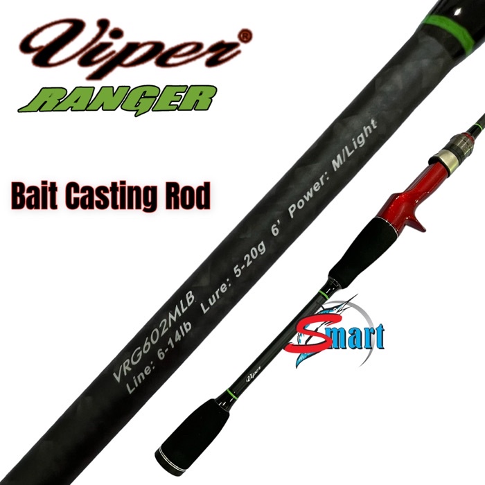 VIPER Ranger Spining Dan Bait Casting Rod | Shopee Malaysia