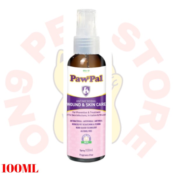 PAWPAL 100ML Antimicrobial Wound & Skin Care Spray - Nano Silver | Shopee Malaysia
