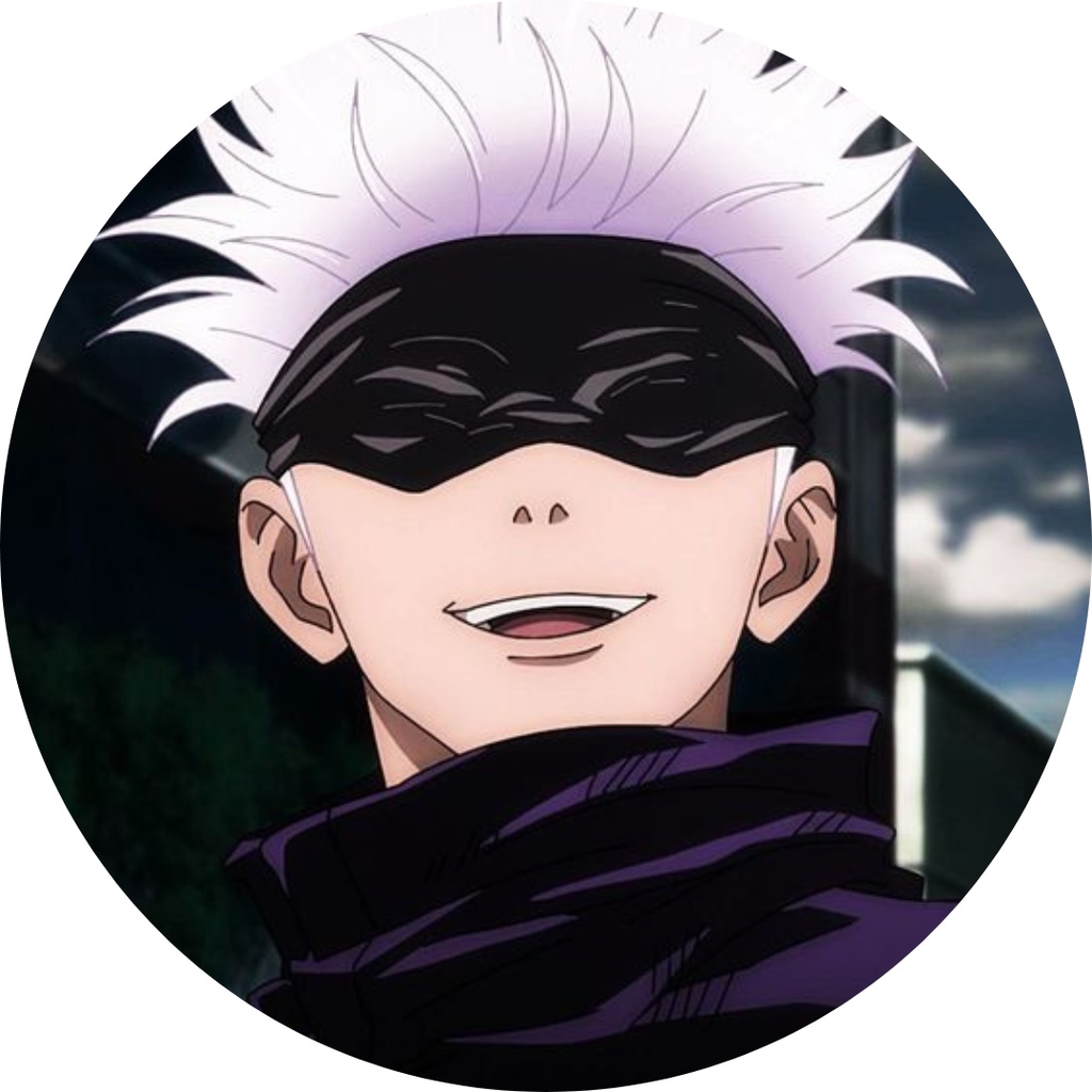 Jujutsu Kaisen Gojo Satoru Button Badge 58mm | Shopee Malaysia