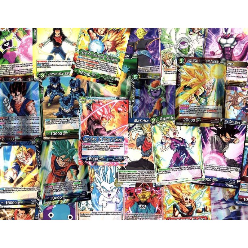 Dragon Ball Super CCG TCG I 50 random cards (C/UC/R) + 1 foil (random) | Shopee Malaysia
