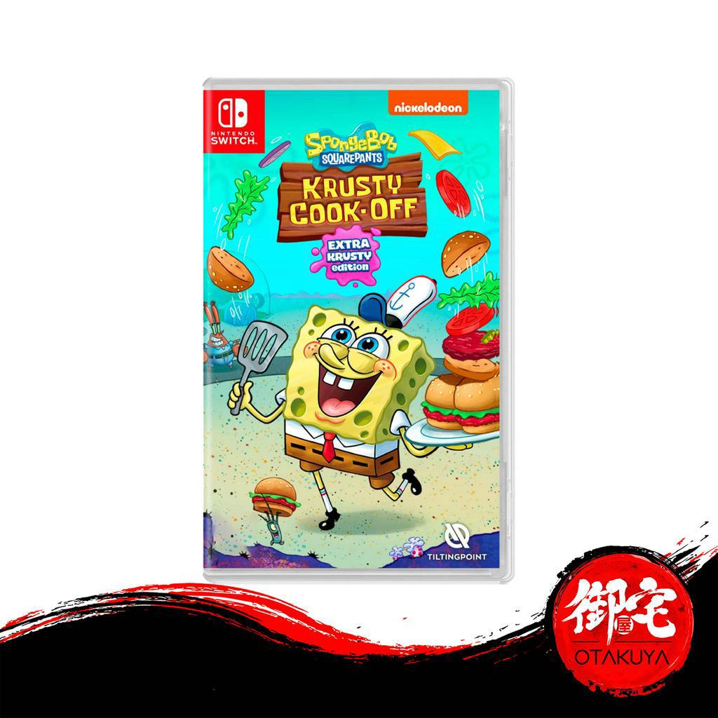 Nintendo Switch SpongeBob Krusty Cook Off Extra Krusty Edition (English ...