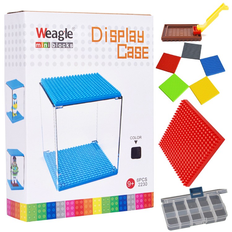 Display case box showcase for building blocks miniblocks | Shopee Malaysia