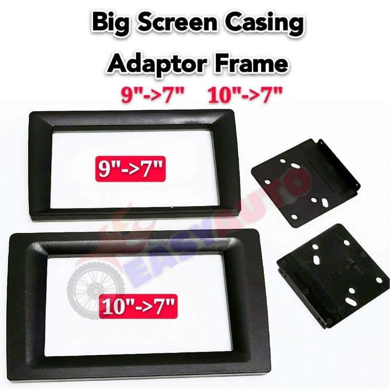 Big Screen Casing Adaptor Frame for Android Player 10inch 9inch to ...
