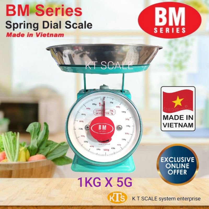 TIMBANG BM SPRING SCALE 1KG/2KG | Shopee Malaysia