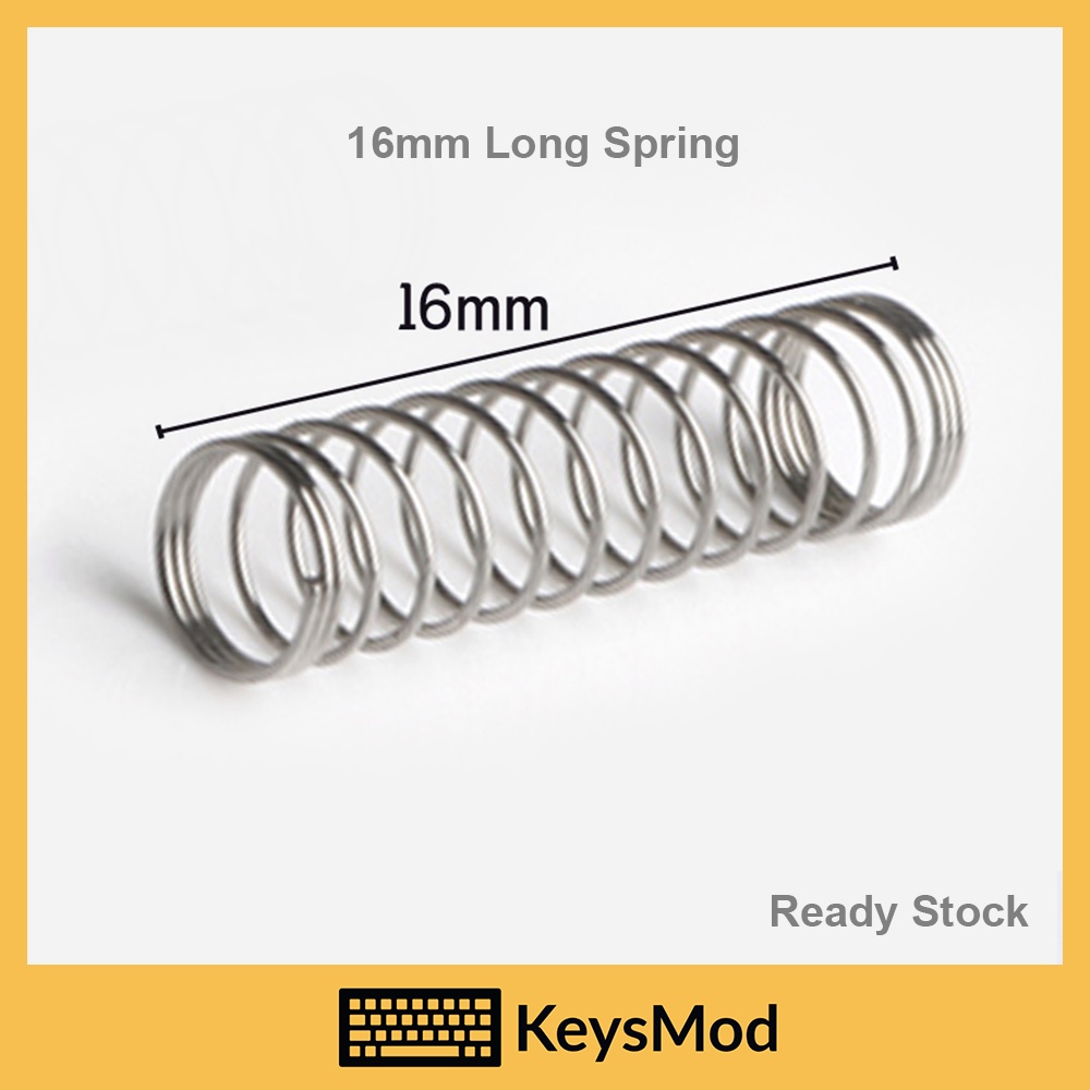 MX Switches - 16mm Long Spring (Keyboard switch spring / Swap ...