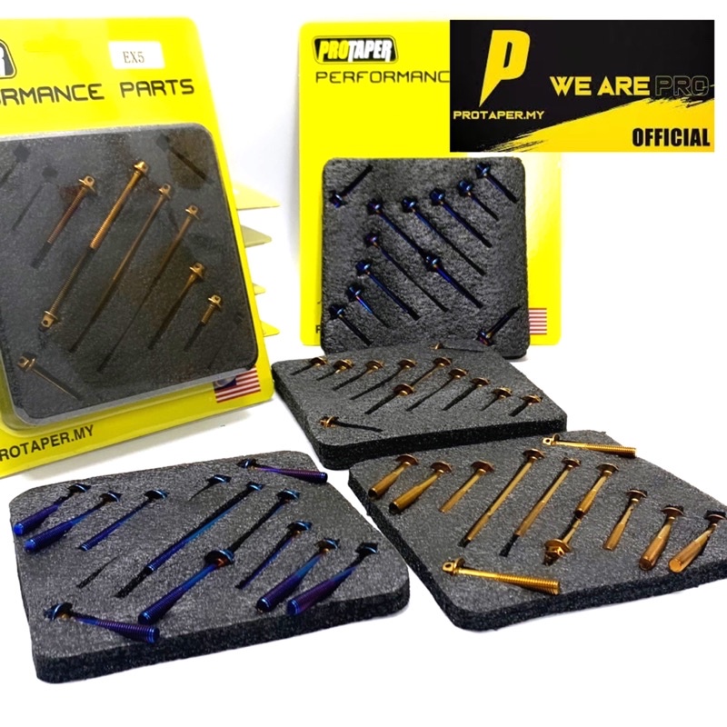 PROTAPER STANLESS STEEL ENGINE COVER SCREW | Shopee Malaysia