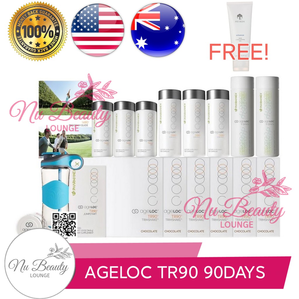 Nuskin Nu Skin ageLOC TR90 (90 days) 100% Genuine Made in USA | Shopee Malaysia