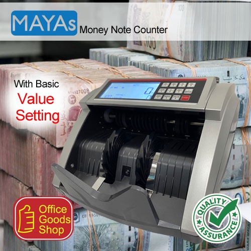 Money Note Counter Machine With Basic Value Count Total Amount Manual ...