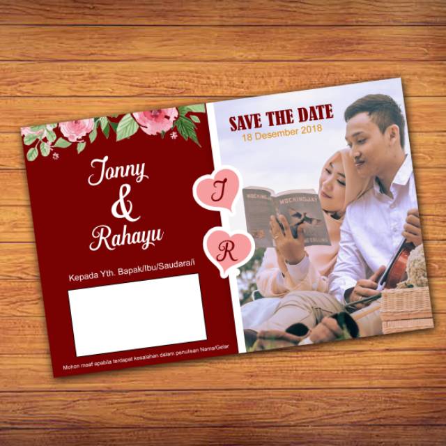 Wedding Invitations With Photos | Shopee Malaysia