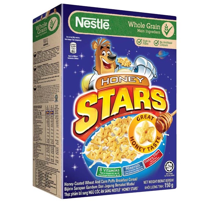 NESTLE HONEY STARS GREAT HONEY TASTE 150G | Shopee Malaysia
