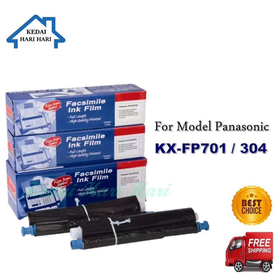 Panasonic KX-FP701 / KX-FP343 / KX-FA57E FAX INK FILM PANASONIC COMPATIBLE | Shopee Malaysia