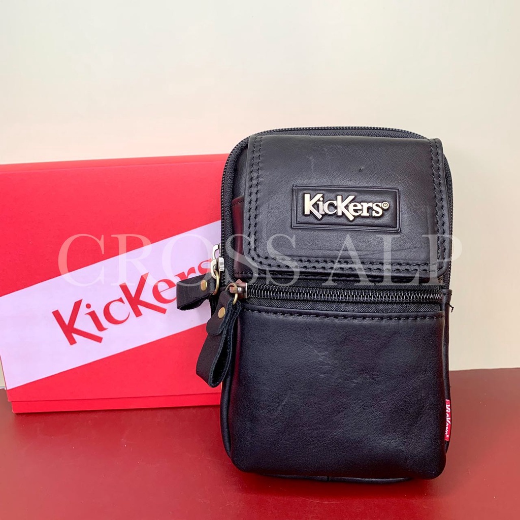 Kickers Pouch Bag Original Genuine Leather 89855 89774 | Shopee Malaysia