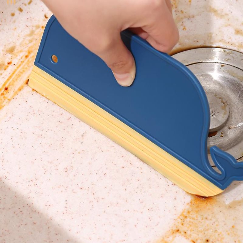 New Whale Wiper Bathroom Mirror Wipe Toilet Washing Countertop Cleaning ...