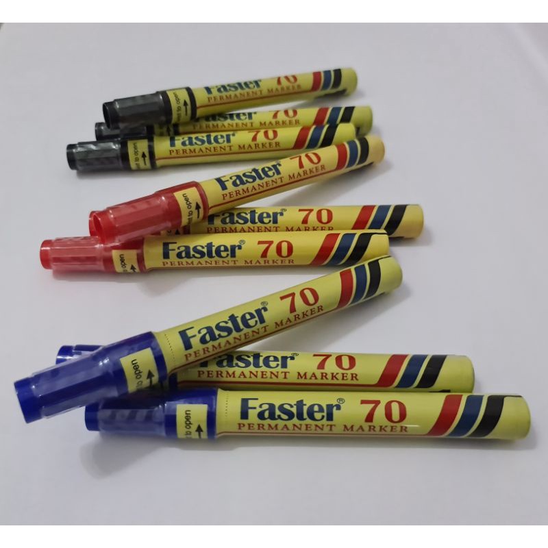 Faster Permanent Marker (1pc) | Shopee Malaysia