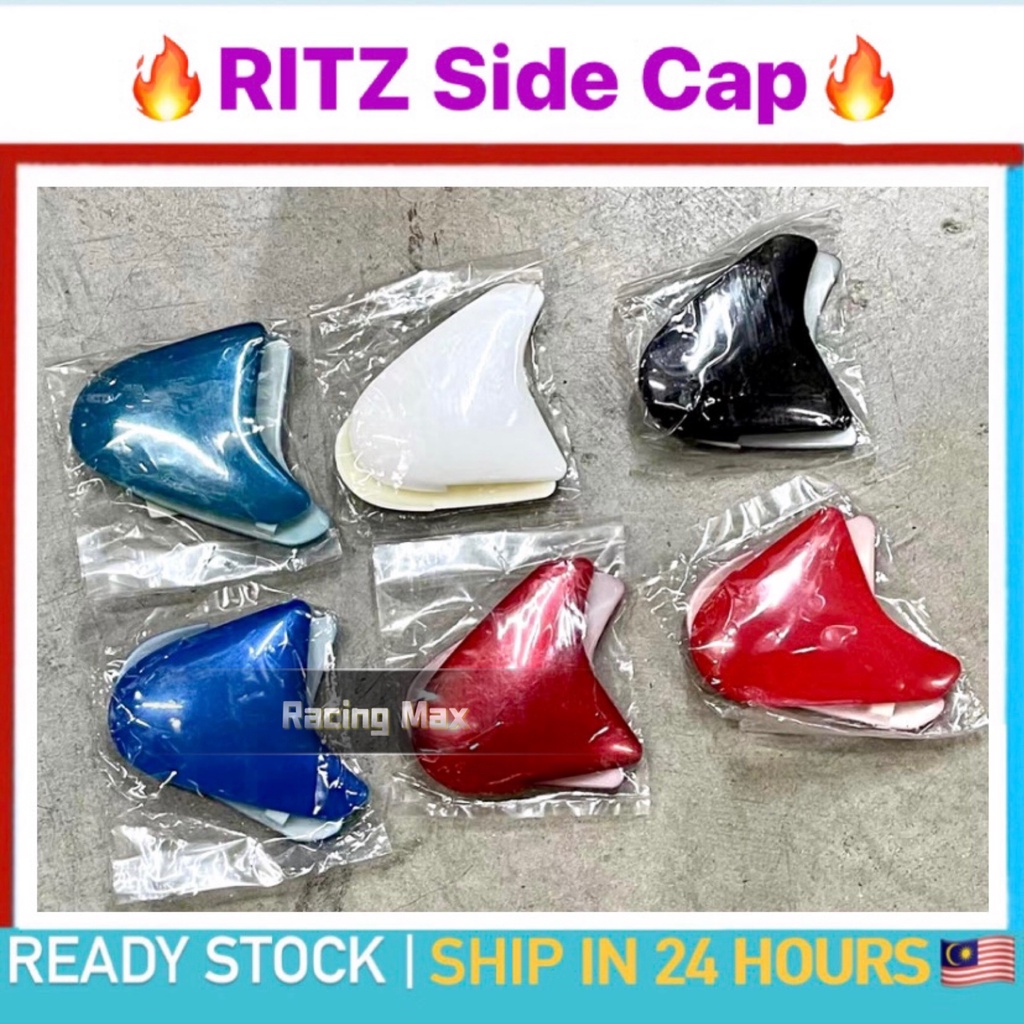 ARC Ritz Helmet Side Cover CAP Full Set Repair Kit KIRI KANAN SET AR1 ...