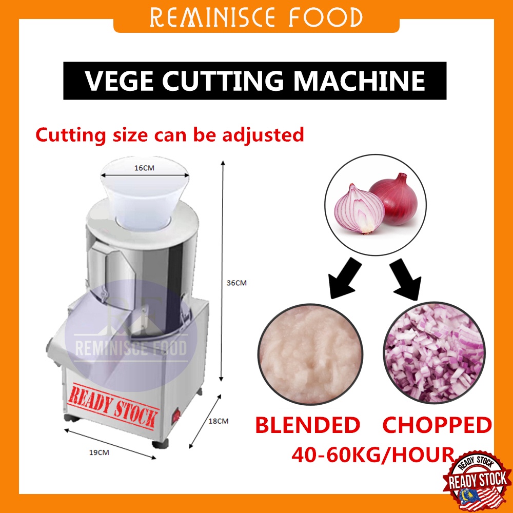 Home/Business Kitchen Cutter Machine 40-60KG/Hour, Mesin Chopper, Mesin ...