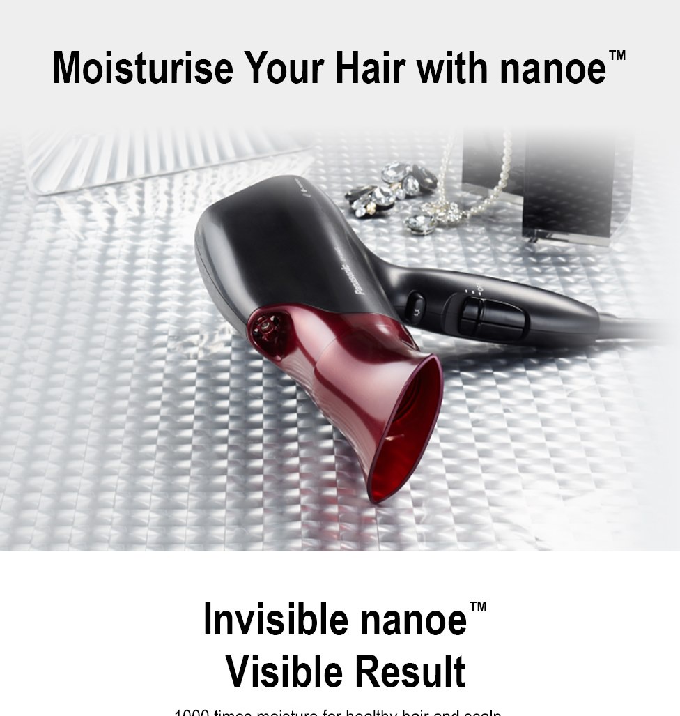 PANASONIC EH-NA65 NANOE HAIR DRYER MOISTURE EH-NA65-K655 | Shopee Malaysia