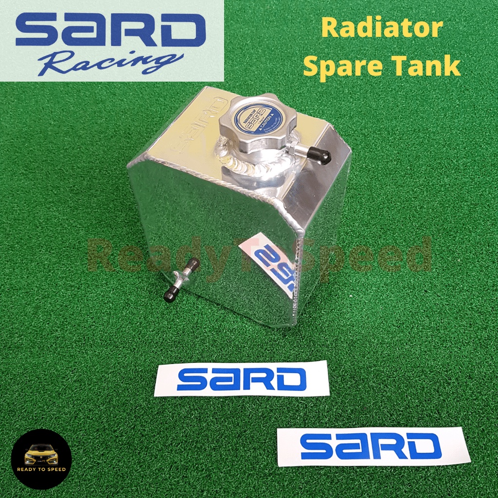 SARD Radiator Spare Tank 2.0 Liter Universal Aluminium | Shopee Malaysia