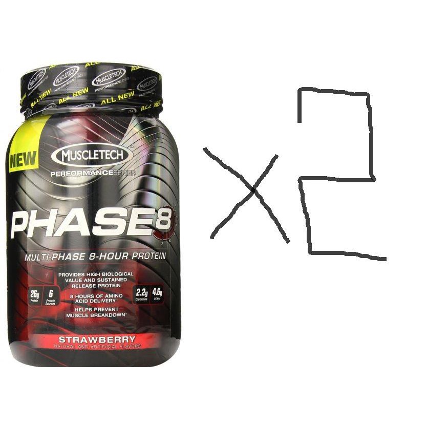 (free muscletech item) Muscletech phase 8 hour time release protein ...