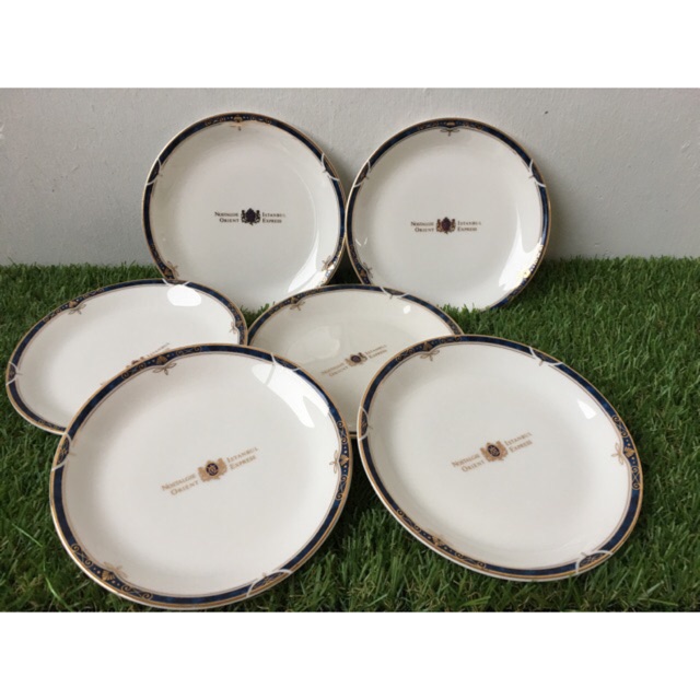 Nostalgie Istanbul Orient Express Plate Set | Shopee Malaysia