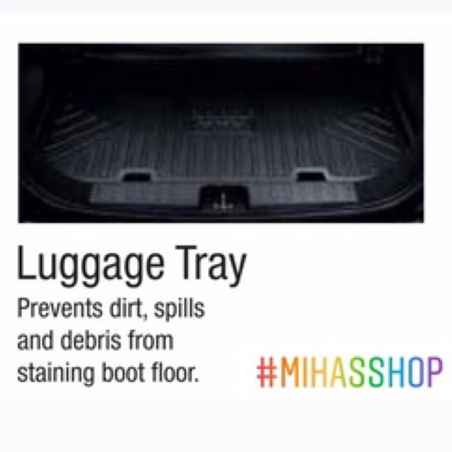 [ Original perodua ] myvi luggage tray / boot tray | Shopee Malaysia