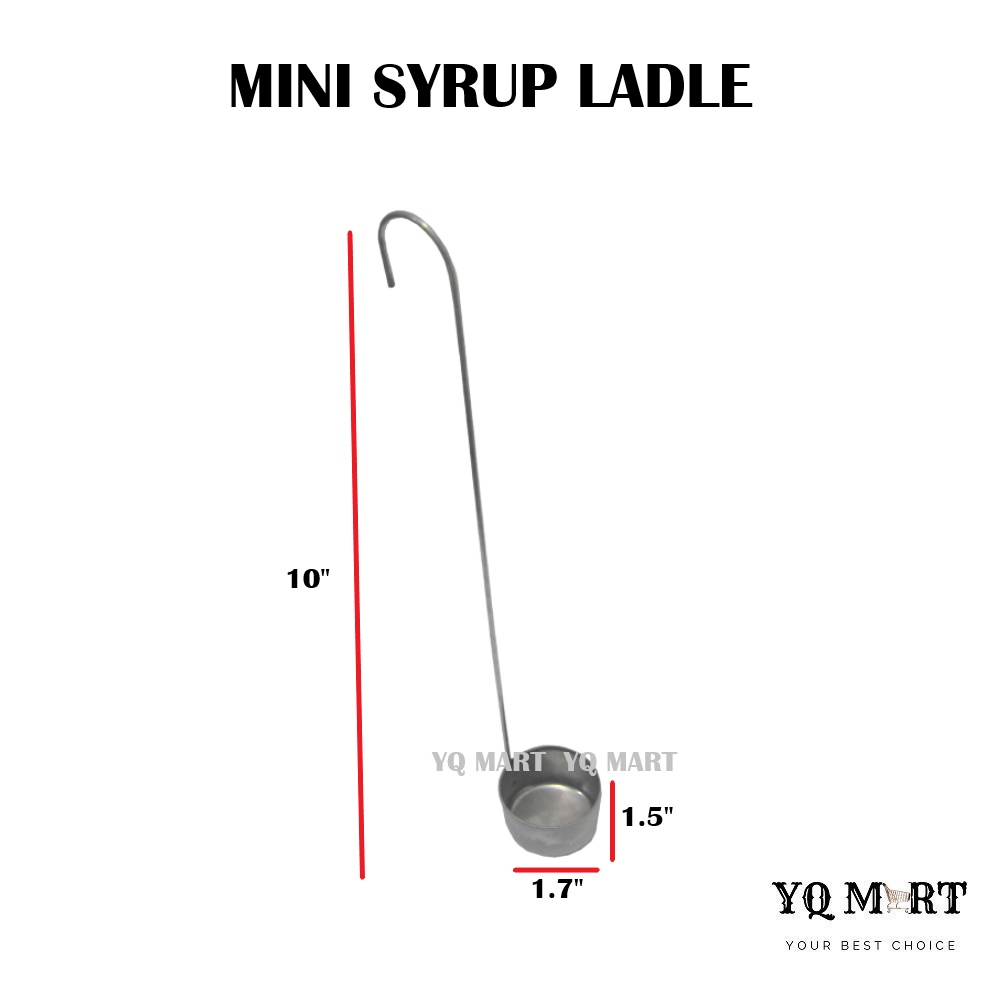 Stainless Steel Mini Syrup Ladle/Sugar Ladle/Oil Ladle/Senduk Gula Air ...