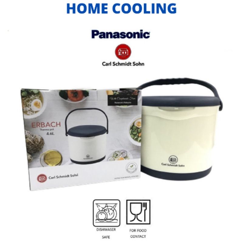 PANASONIC CARL SCHMIDT SOHN ERBACH THERMO POT 4.6L | Shopee Malaysia