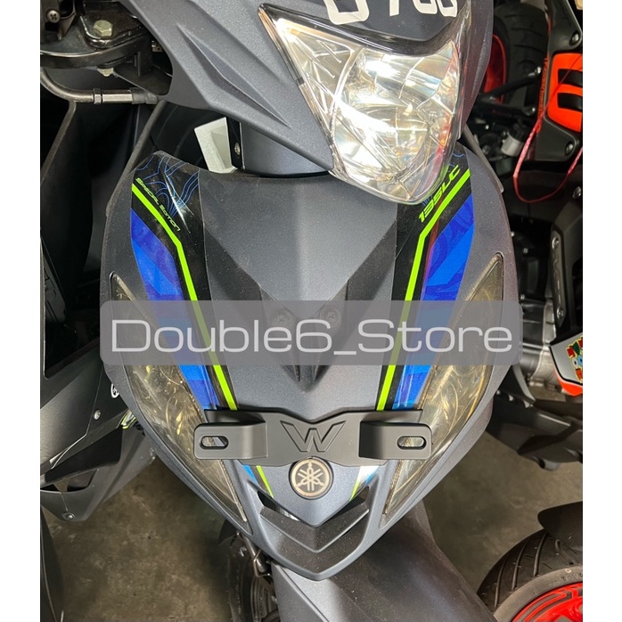 Yamaha LC135 V1 Bracket Number Plate LC V1 No Plate Holder Cover ...