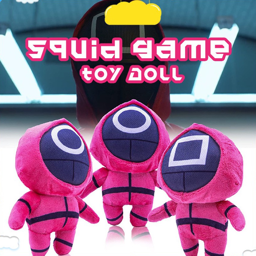 [READY STOCK] Squid game toy Doll Plush Stuff Stuffed Toy 2021 坡2 NEW ...