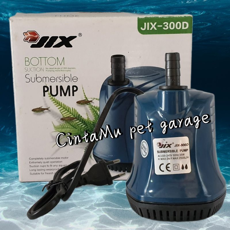 JIX-300D AQUARIUM BOTTOM SUCTION SUERSIBLE PUMP PUMP KOLAM PUMP ...